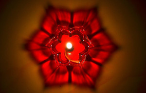 regulus 3D REFLECTION DIYA | 12 Diwali Diya | ACRYLIC | FLOATING ...