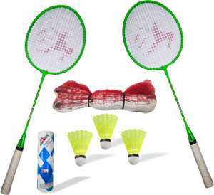 ROXON Bullet PRO Wide Body Badminton Racquet 2 pcs with 3 shuttlecock ...