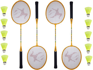 ROXON Bullet WIDE BODY RACKET 4 PCS WITH 10 PCS Shuttlecock Badminton ...