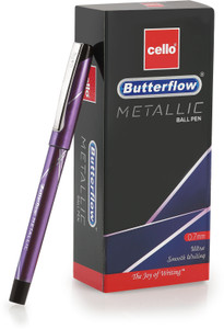 Cello Butterflow Metallic Ball Pen - Buy Cello Butterflow Metallic Ball ...