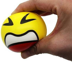 paliwalcreation Smiley Face/Emoji Soft ball Stress Relieve Squeeze ...