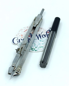 CRAFTWAFT Stainless Steel 6 INCH Compass adjustable with a Pack of 2MM ...