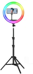 Wrapo 26 RGB Color Ring Light with 7 Feet Tripod Stand Ring Flash ...