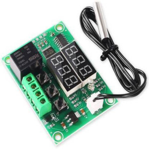 DHRUV-PRO XH-W1219 Dual LED Display Thermostat DC 12V Temperature ...