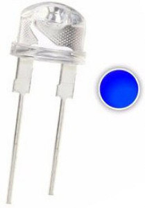 jivith led 8 mm LED Light-Emitting Diodes 9 (blue, 0.5W) - Pack of 50 ...