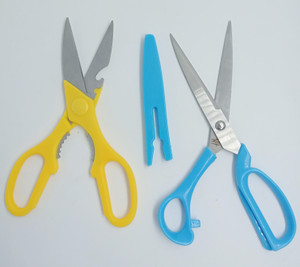 FLENIX KITCHEN SCISSOR COMBO PACK ( SET OF 2 SCISSOR ) Stainless Steel ...