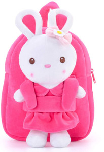 Flipkart.com | Frantic Full Body Pink Rabbit Kids School Bag Plush Bag ...