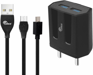 Cellecor 30 W 2.4 A Multiport Mobile Charger with Detachable Cable ...