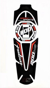 Vagary Tank Pad & Fuel Cap Sticker and Tank Protector for Bajaj Pulsar ...