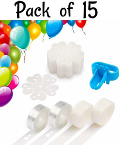 FLIPZONE Balloon Decorating Strip Kit (2x balloon tape strip(5ft/Pcs ...