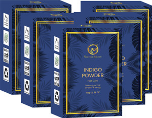 Nuerma Science Indigo Powder Henna Mehndi For Black Hair Color (Pack of ...