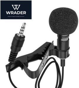 WRADER Collar Mic for Voice Recording, Lapel Omnidirectional Mic with ...