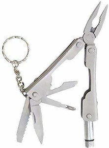 VINAL 9-in-1 Multifunction Foldable Titanium Coated Micro Pliers Tool ...