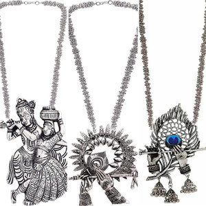SPARKLIZA Sterling Silver Plated Alloy Chain Set Price in India - Buy ...