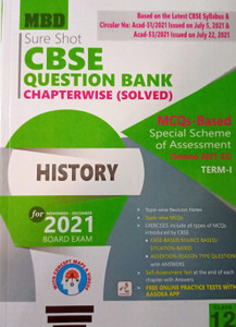 MBD Sure Shot CBSE Question Bank (History) Class 12: Buy MBD Sure Shot ...