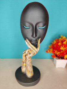 Kunti Craft Handicraft Antique Face showpiece for home decor items ...