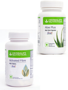 Herbalife Nutrition activated fiber - 90 tablet + aleo plus -60 ...