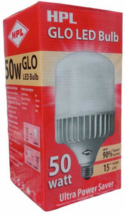 HPL GLO 50 W Basic Round B22, LED Bulb Price in India - Buy HPL GLO 50 ...