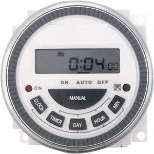 ACE-INNOVATIONS Electronic Timer Switch (White) Programmable Electronic ...
