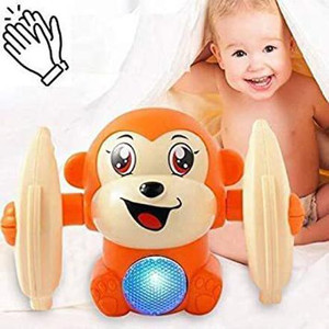 Kid Kraze Dancing Monkey Musical Toy for Kids with Light, Sound and ...