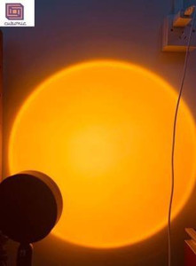 Cubonic Sunset Fake Lamp projector LED light (without stand) Table Lamp ...