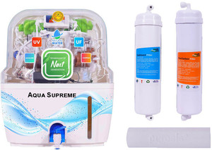 Aqua Supreme + AL + COPPER PRE FILTER SET WITH 1 YEAR SERVICE KIT ...