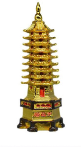 Shri Swami Samarth Puja Samagri Education tower (9 pagoda) fengshui ...