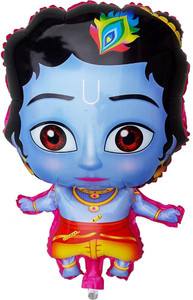 Flipkart.com | DISHOOM Printed Printed Krishna Cartoon Character Foil ...