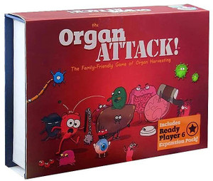 CLUBX Organ Attack Game Family-Friendly Game of Organ Harvesting Humor ...