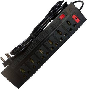 Om Traders 6+1 Extension Boards 6AMP Power Strip 144 inch Long Wire 6 ...