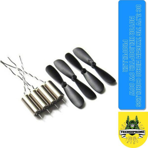 TechSupreme CoreLess Motors DC 3.7V-4.2V 50000RPM 7x16 mm Micro Brush ...