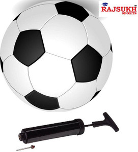 RAJSUKH SPORTS Football Ball With Niddle Football PUMP Football Kit ...