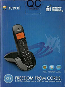 Beetel X71 Cordless Landline Phone with Answering Machine Price in ...