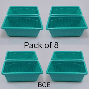 BGE Rectangular Plastic Pots for Plants, Jupiter Flower Pots for Home ...