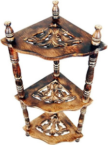 forest craft Mini Corner Rack | Corner Stand | Side Table | Corner ...