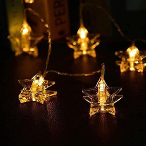 variety palace 10 LEDs 3 m Yellow Color Changing Star Rice Lights Price ...