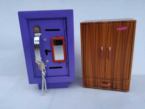 KRISH TOYS TOY WARDROBE & BABY SAFE LOCKER WITH KEY FOR KIDS COMBO PACK ...
