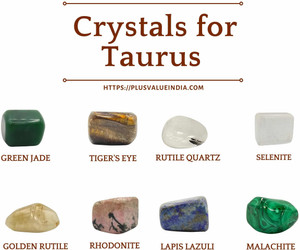 Plus Value Zodiac Crystal Bag – Taurus Lucky Birth Stones Regular ...