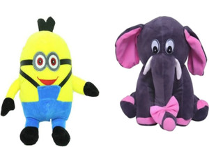 UNIQUE SKB Toys Minion With Grey Elephant - 20 cm - SKB Toys Minion ...