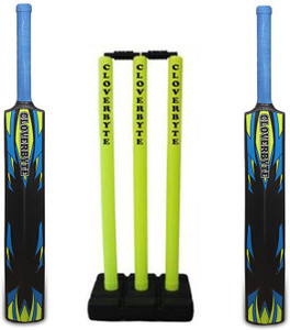 CLOVERBYTE Blast Cricket Combo Set of 2 Cricket Bat And Cricket Wicket ...