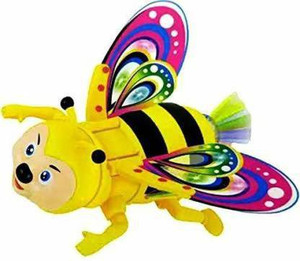 SR Toys Musical Bee Toy with Flashing Lights & Bump and go Action ...