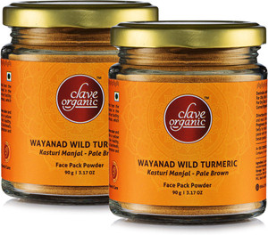 Clave Organic India Wild Turmeric / Kasturi Manjal - x 2 - Combo Pack ...
