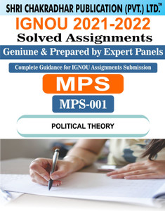 IGNOU MPS 1 Solved Assignment 2021-22 Political Theory IGNOU Solved ...
