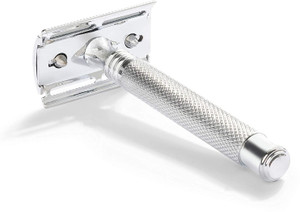 MPH ENTERPRISE Long Handle Double Edge Safety Razor Brass Handle Razor ...