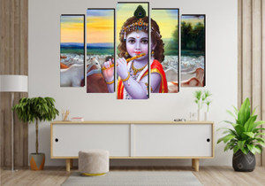 balkrishna wall stickers 68 cm lord Krishna wall sticker 3d Self ...