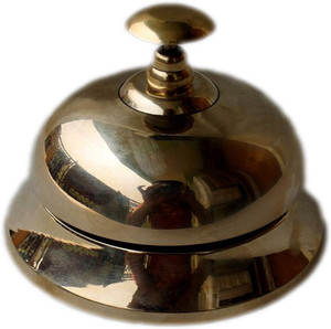 STREET CRAFT SC-BRASS-CALL-BELL-1001 Brass Desk Bell Price in India ...