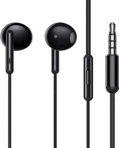 SANNO WORLD Buds Classic Wired Earphones with HD Microphone Black Wired ...