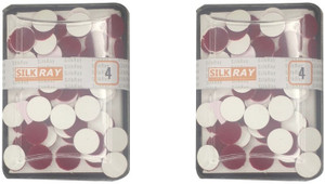 SilkRay International Plain Bindi /Dibbi Bindi 4 no. Dark Red (Pack of ...
