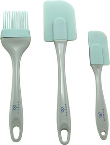 AMOUR Mini Spatula, Mini Pointed Spatula & Mini Half Spreader (Green ...