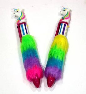 SSJMart Unicorn fur pen Gel Pen - Buy SSJMart Unicorn fur pen Gel Pen ...